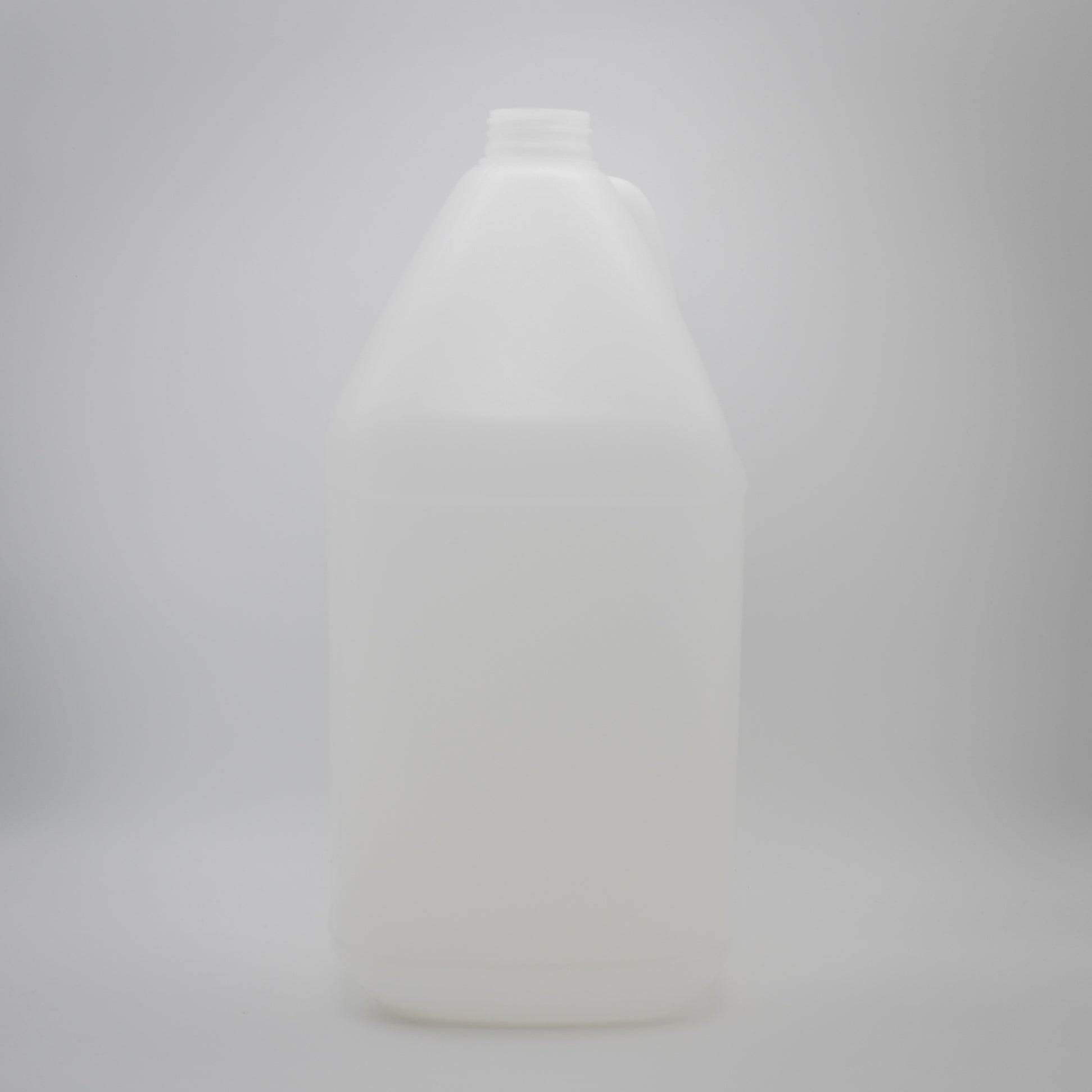 4L Natural HDPE Square Plastic Jug 38/400 – IMPackaging