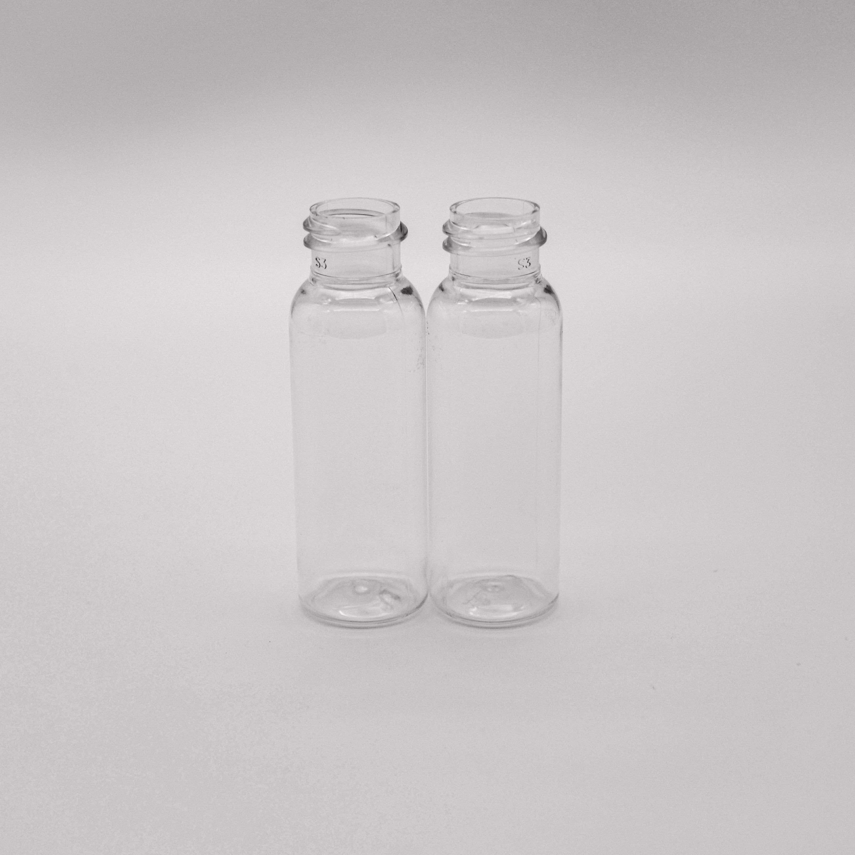 1oz Clear PET Plastic Bullet Bottle 20/410 – IMPackaging