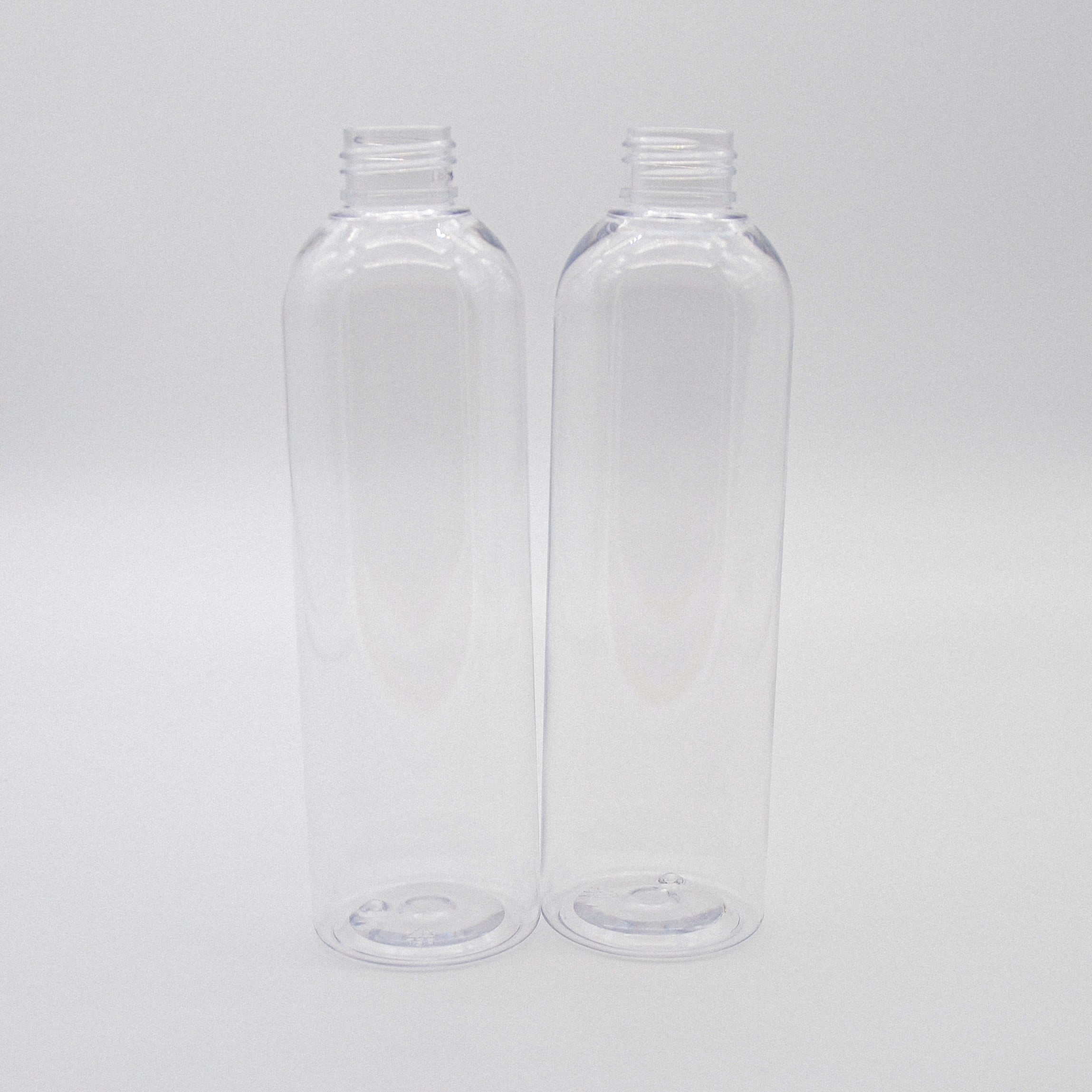 8oz Clear PET Plastic Bullet Bottle 24/410 – IMPackaging